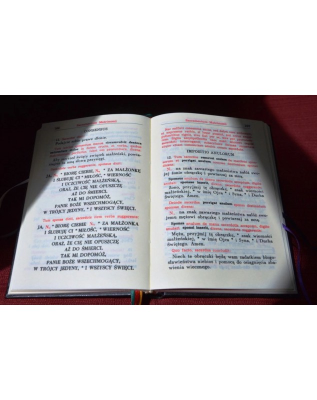 Collectio Rituum 1963 - przedsoborowy rytuał z adaptacjami dla Kościoła ...